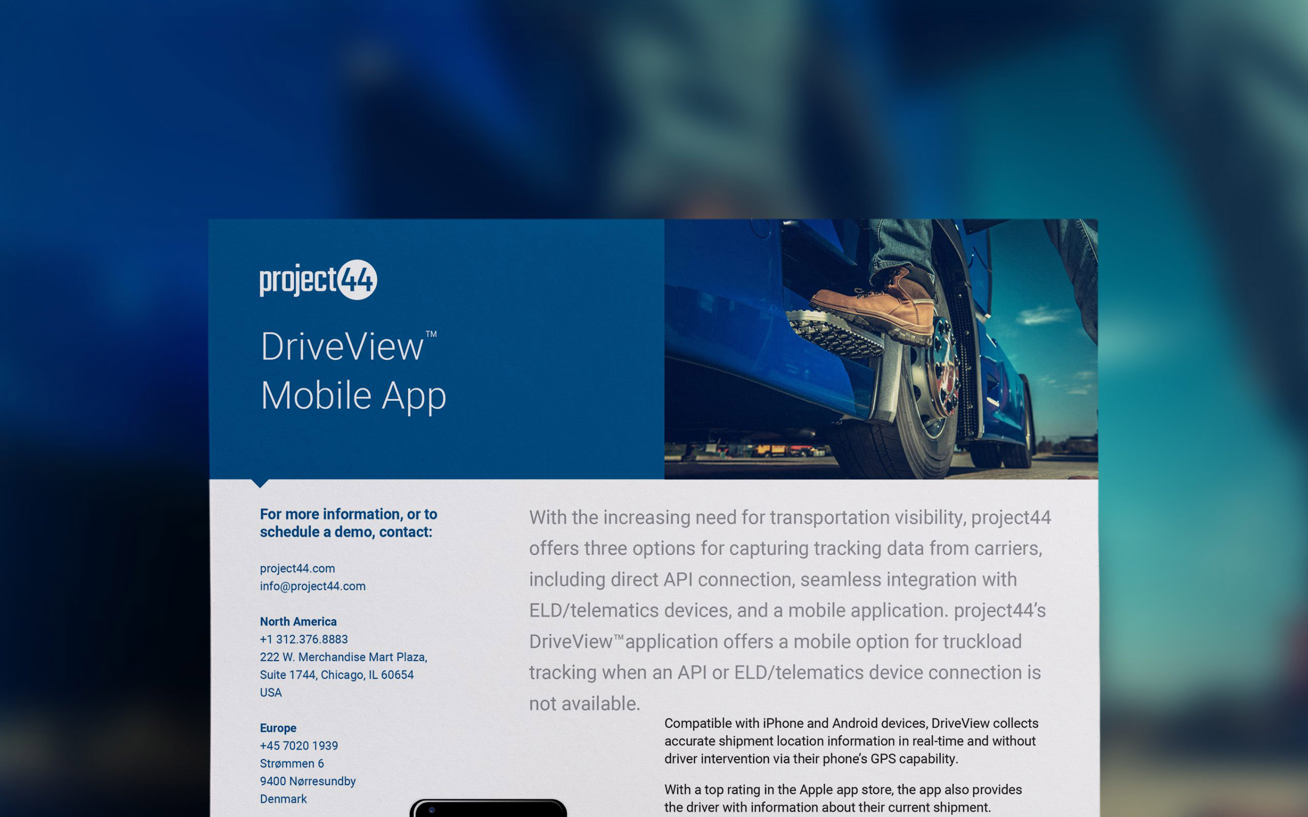 DriveView™ Mobile App Overview | project44