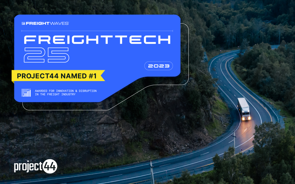 project44 Named #1 in FreightWaves’ FreightTech 25 for the Second Year in a Row | project44